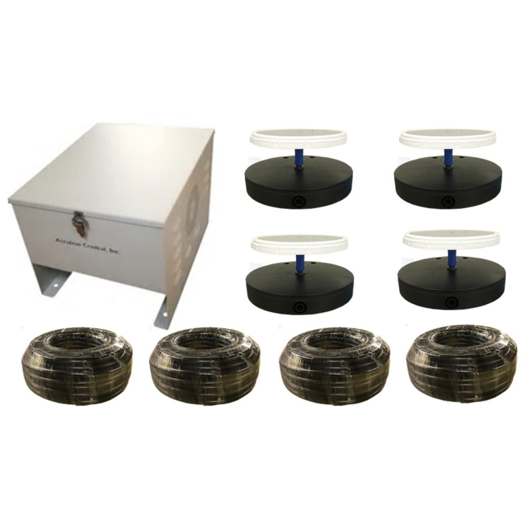 Pond Aerator | 3/4 HP Pump | Pond Aeration System | 4 Diffusers | 400 ...