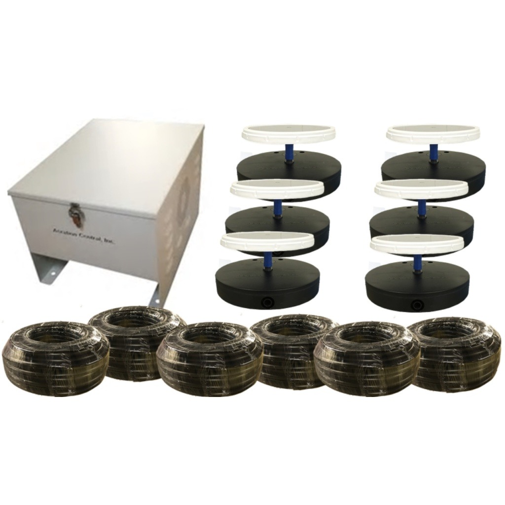 Pond Aerator | 3/4 HP Pump | Pond Aeration System | Six Diffusers | 600 ...